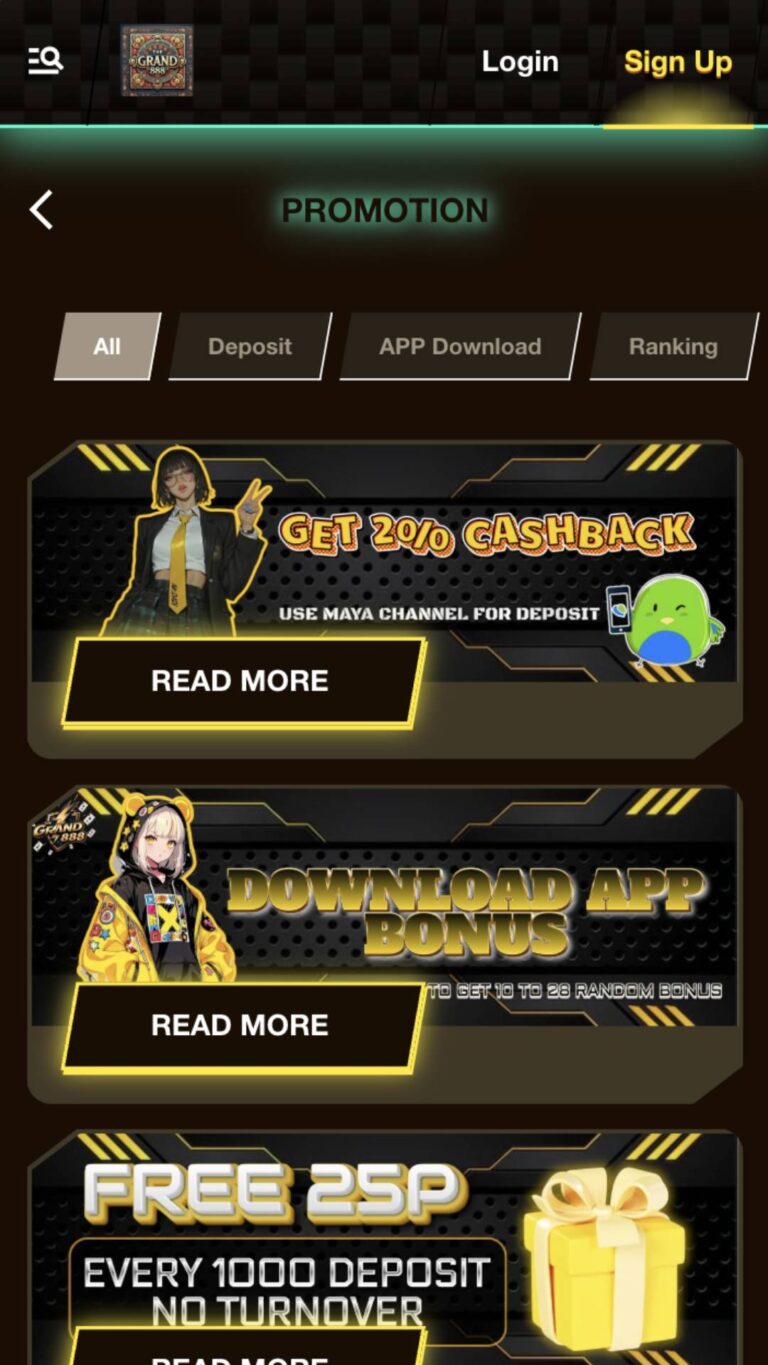 THEGRAND888 Casino App | Download for iOS & Android | ₱888 Bonus!